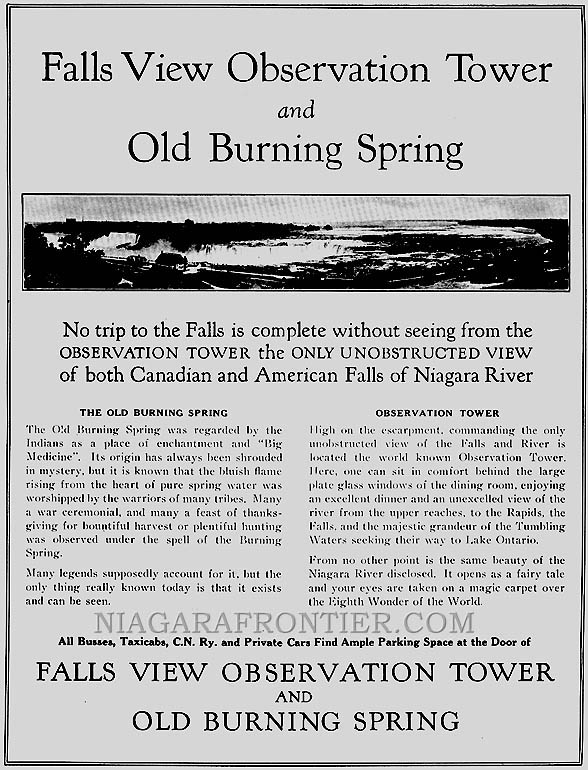 Niagara Falls - Burning Springs